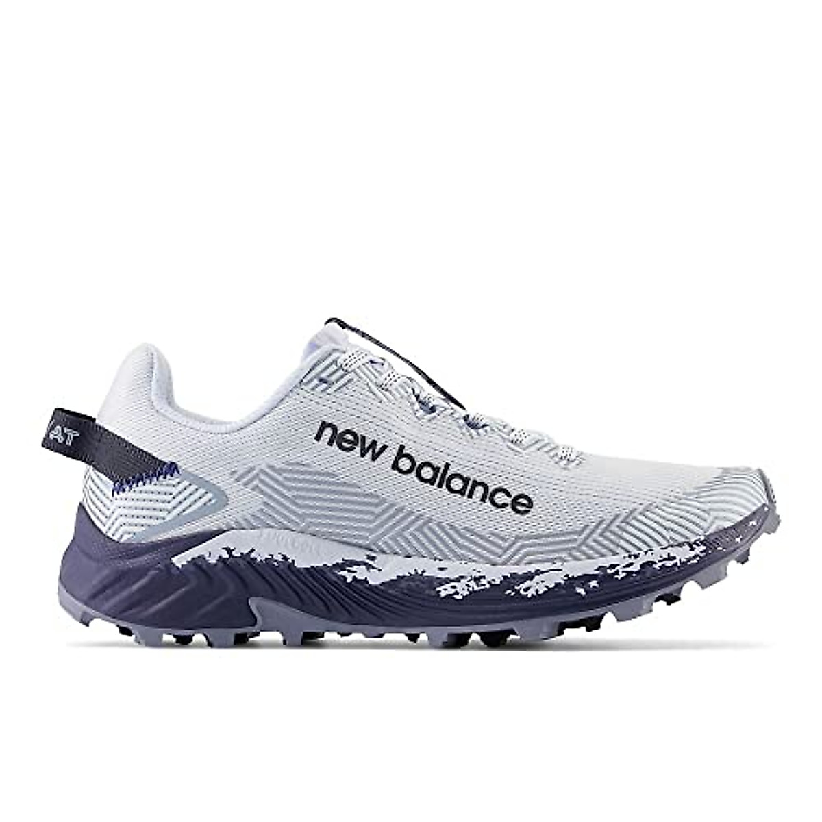 New Balance Women's FuelCell Summit Unknown V4 Trail Running Shoe, Blue/Outerspace, 8