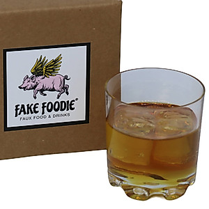 Scotch Whiskey - Great for Home Staging - Scotch Bourbon Whiskey Lover Gift - Fake Drink