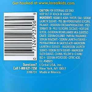 L'Oreal Paris Kids Extra Gentle 2-in-1 Shampoo, Sunny Orange Swim, Citrus, 9 Fl Oz