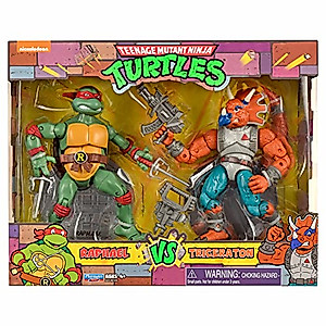 Teenage Mutant Ninja Turtles Raph vs. Triceraton 2 Pack