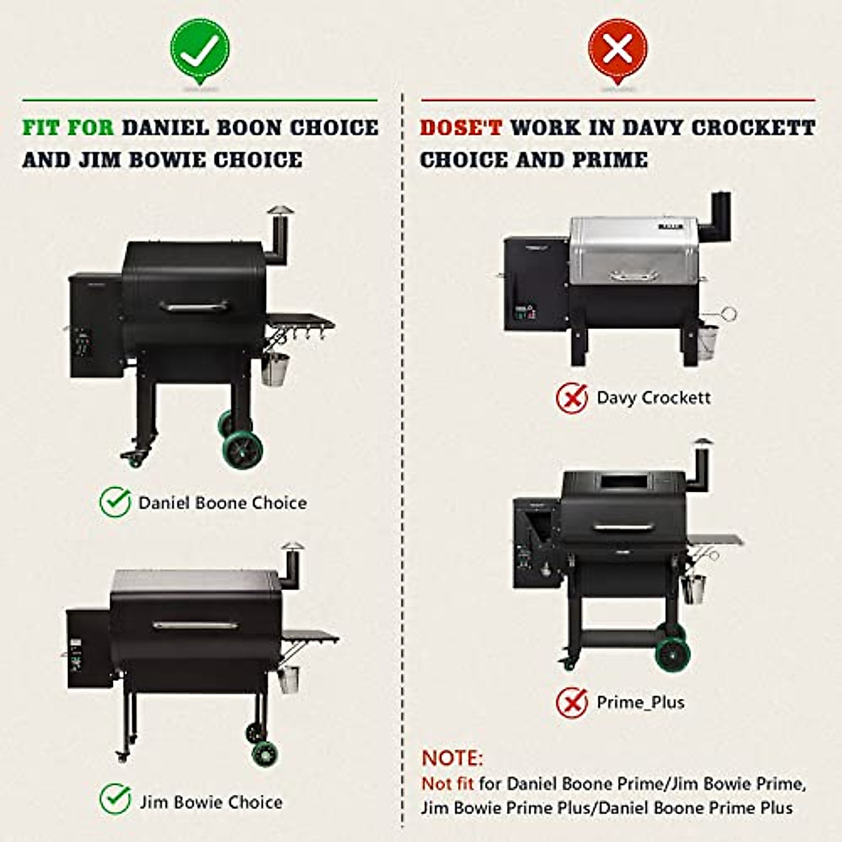 Hot Rod Igniter Replacement Parts for Green Mountain Daniel Boone and Jim Bowie Wood Pellet Grills, GMGP29/P-1079