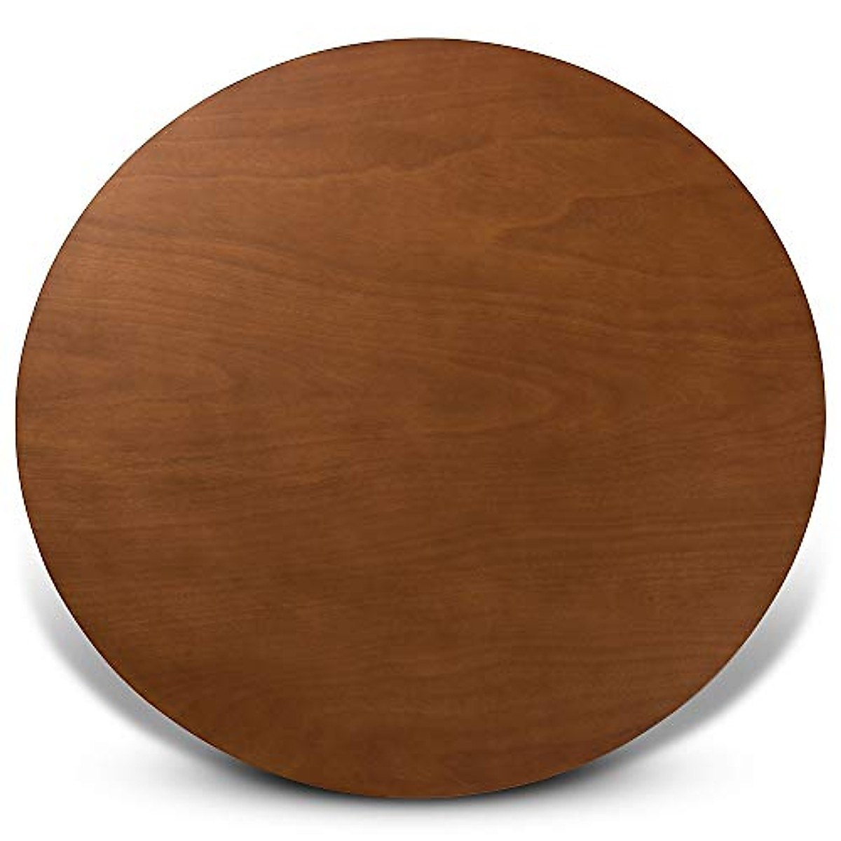 Baxton Studio Kenji Modern and Contemporary Walnut Brown Finished 48-Inch-Wide Round Wood Dining Table