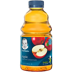 Gerber Juices 100% Juice Apple with Added Vitamin C (Pack of 6)