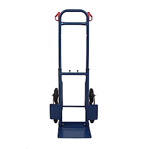 Lykos 440lbs Heavy Duty Stair Climbing Moving Dolly Hand Truck Warehouse Appliance Cart Blue