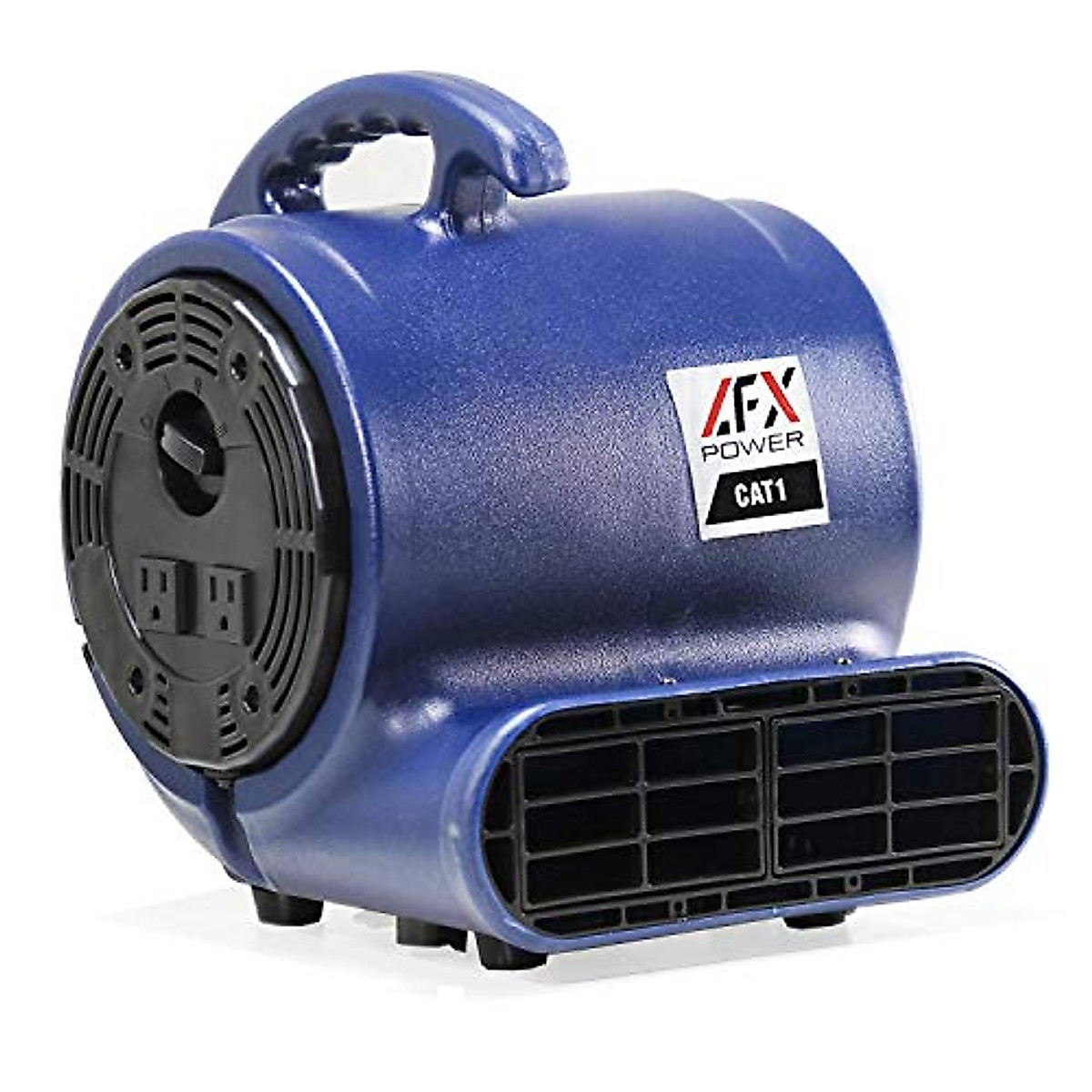 AFX POWER CAT 1 Air Mover Blower Carpet Dryer Floor Fan, for Restoration and Janitorial Use, to Clean and Dry Water Spills, Leaks or Floods (1/5 HP)