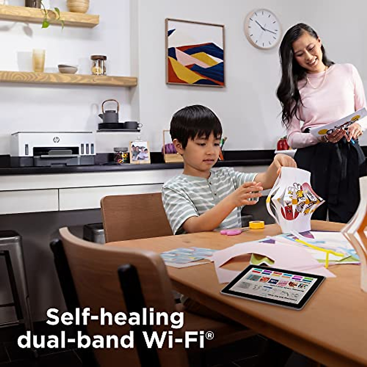 HP Smart -Tank 7001 Wireless All-in-One Cartridge-free Ink -Tank Printer, up to 2 years of ink included, mobile print, scan, copy (28B49A)