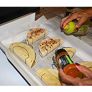 Mi Taco Stand - Make Perfect Flat-Bottom Taco Shells for Baking, Frying or Air Frying - Using REAL Corn or Flour Tortillas even Egg Roll Wrappers