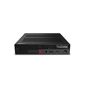 Lenovo ThinkStation P340 30DF001CUS Workstation - 1 x Intel Hexa-core (6 Core) i5-10500 3.10 GHz - 16 GB DDR4 SDRAM RAM - 512 GB SSD - Tiny - Raven Black - Windows 10 Pro 64-bit - English (US) Keyboar