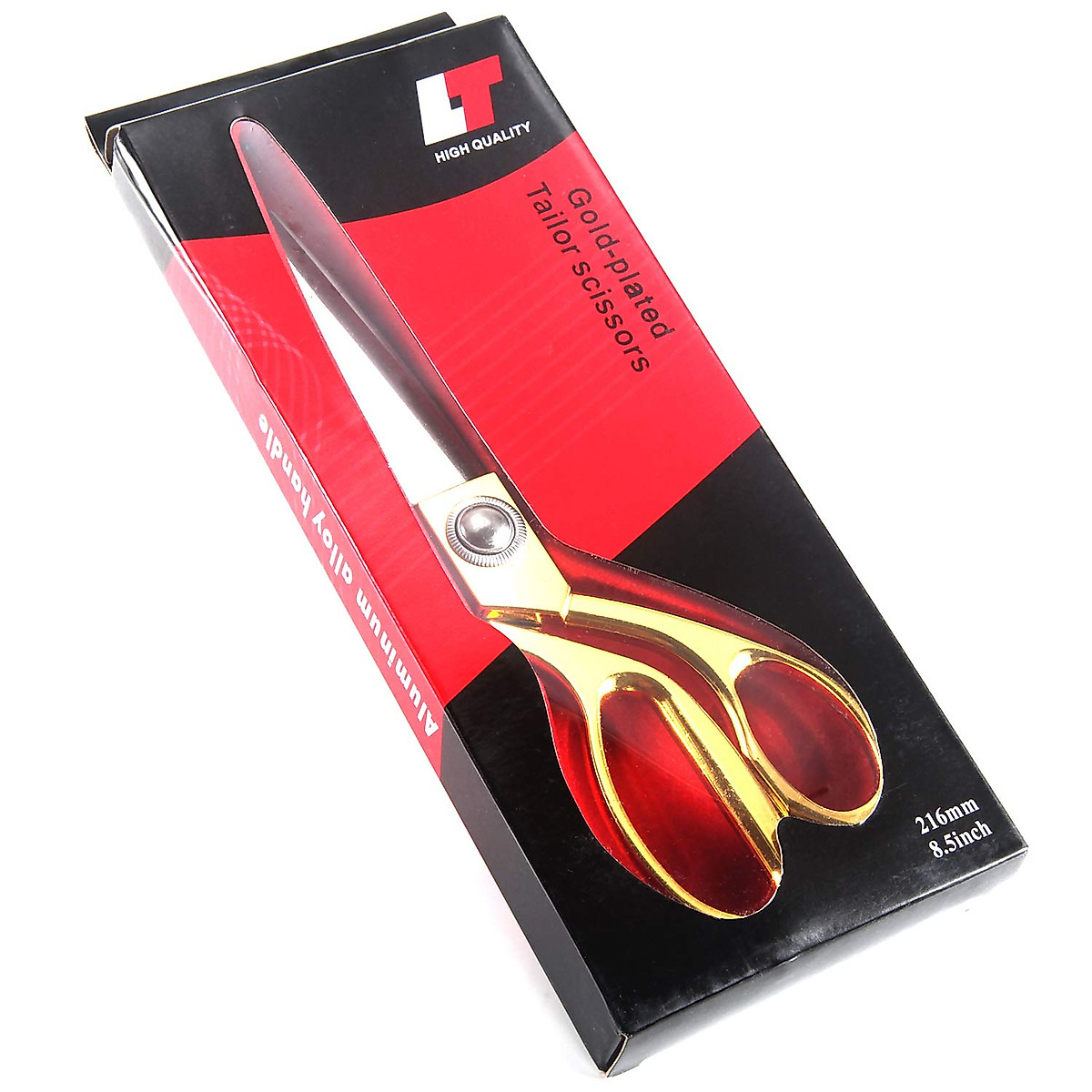 8-inch Tailor Scissors Gold-plated Tailor Scissors Alloy Clothing Wire Cloth Tailor Scissors Multipurpose Scissors