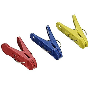 Premium Balloon Accessories Balloon Accessories Clip-N-Weight, 16g, Primary Colors