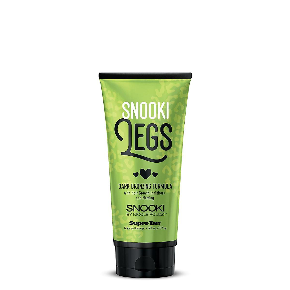 Supre Snooki Ultra Dark Leg Bronzer W/ Hair Growth Inhibitors 6 OZ by Supre