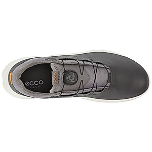 ECCO Men's BIOM HYBRID 4 BOA GORE-TEX WATERPROOF, MAGNET/FROSTY GREEN, 10-10.5