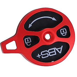 VBESTLIFE Bike Fork Lock Cover Aluminium Alloy Wear-Resistant Fork Speed Lock Cover for Mountain Road Bikes and Spare Parts