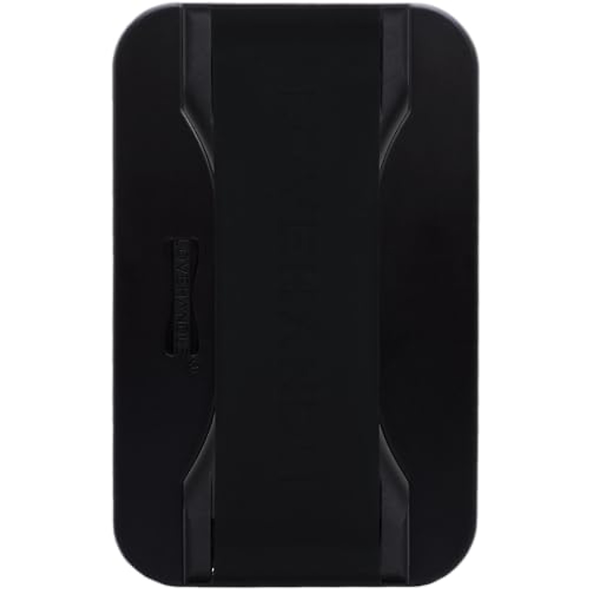 LoveHandle PRO MagSafe Compatible Phone Grip - Phone Strap - Phone Mount and Kickstand for Smartphone and Tablet - Black Silicone - Only for iPhone PRO Max 12/13/14 Models