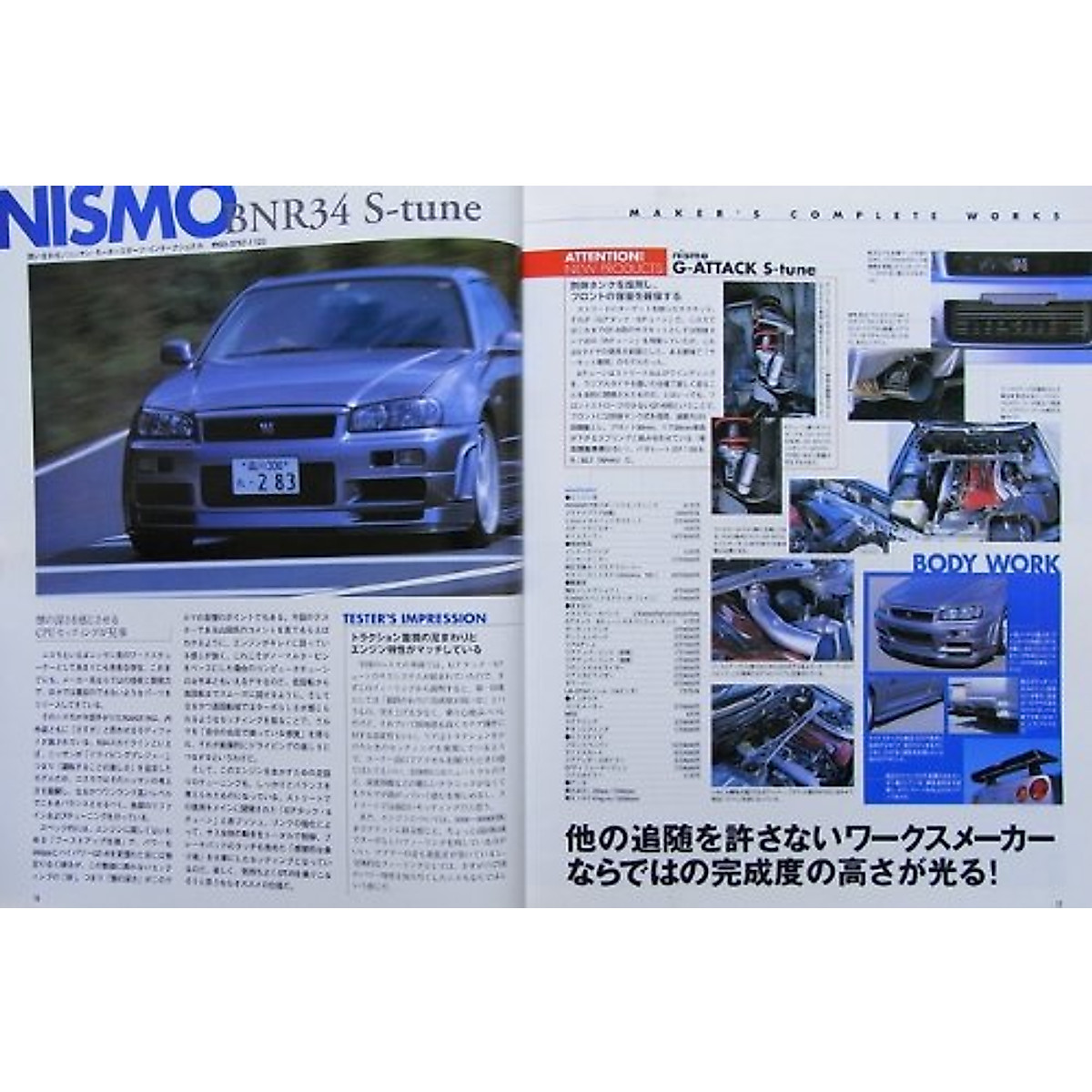 SKYLINE TYPE M & GT-R STREET PERFECT TUNING R32 R33 R34 (Japan Import)