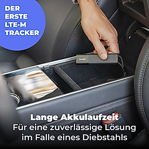 Invoxia GPS PRO Tracker - Real-time Location - 2-Year Subscription Included - for Cars, Motorcycles, Bicycles, Children - Motion and Tilt Alerts - 4G LTE-M Network - Up to 3 Months Battery Life