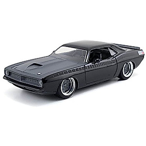 1/24 Jada Fast & Furious 7 Letty's 1970 Plymouth Barracuda Diecast 97195 Black,#G14E6GE4R-GE 4-TEW6W213354