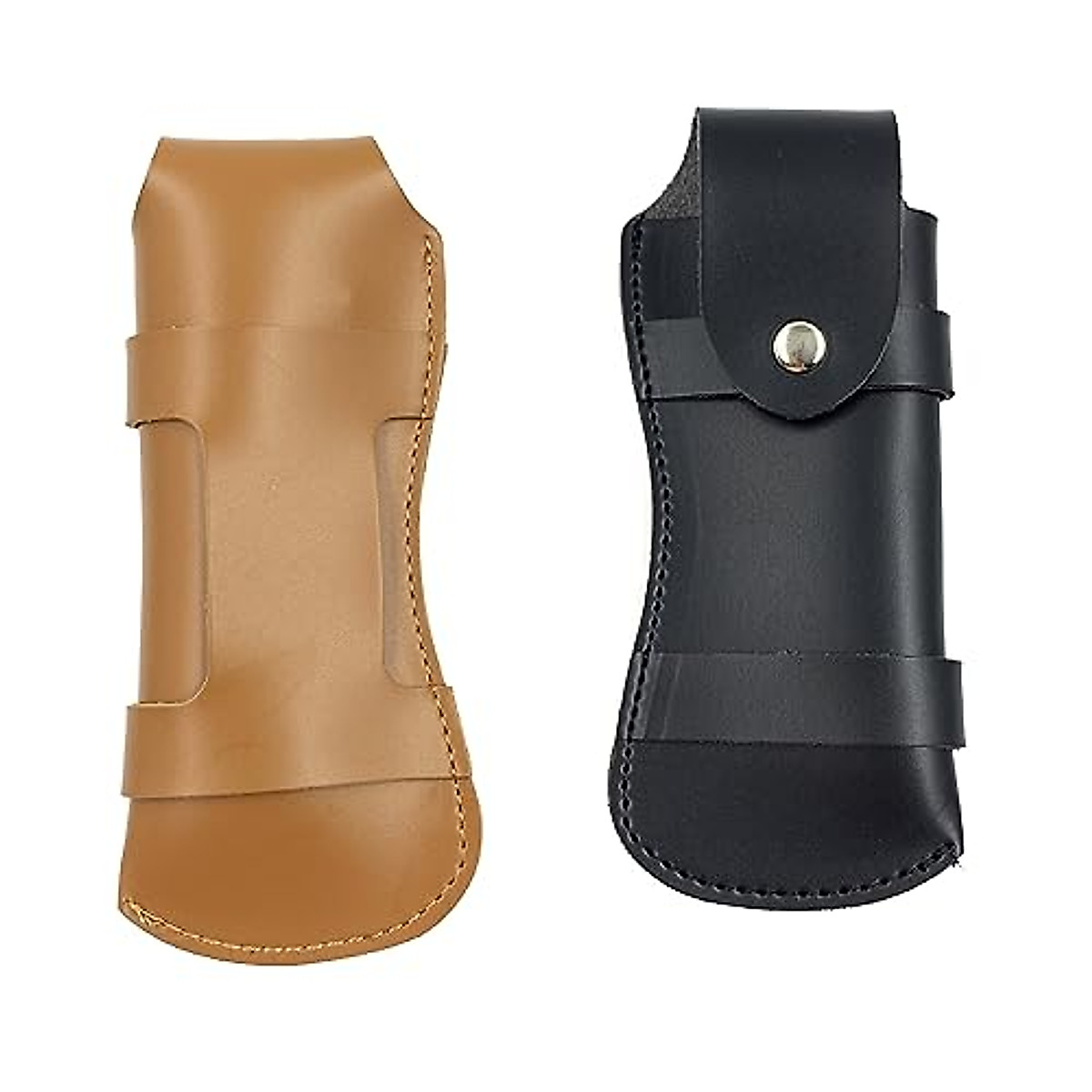 FeiYeup Quality Foldable Knife Pouches PU Cover Folding Knife Sheath Knife Holder Knife Accessory Perfect for Folding Knife PU Knife Sheath