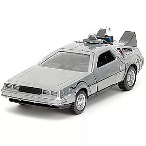 Back to The Future 1:32 Time Machine 3-Pack Die-Cast Cars, Toys for Kids and Adults