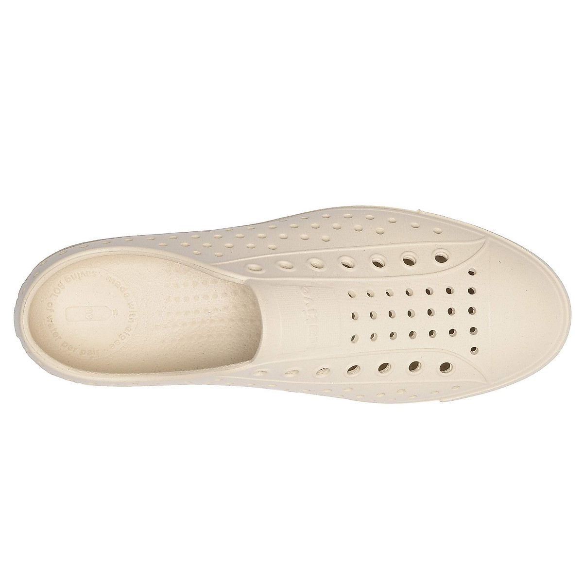 Native Shoes Jefferson Bloom Bone White Men's 10, Women's 12 Medium