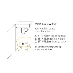 simplehuman 14 inch Pull-Out Cabinet Organizer, Heavy-Gauge Steel Frame