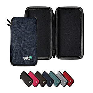 WYNGS Protective Case for TI 84 Plus/TI 83 Plus/Casio FX-9860GII / Casio FX-9750 GIII/Casio PRIZM FX-CG 50 Graphing Calculator in Blue
