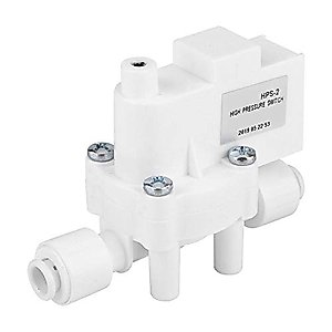 High Pressure Switch for Reverse Osmosis RO Water Fitlers Reverse Osmosis Tank 0.25MPa Action 1/4" DC 24V