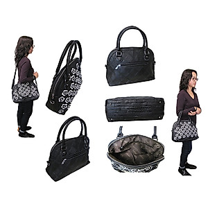 Amerileather Kenzer leather Handbag (#1924-0)