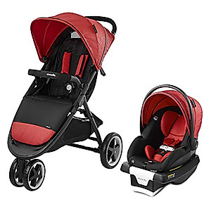 Evenflo Gold Verge3 Travel System Securemax Garnet, 53012336, 53012336, 53012336, 53012336