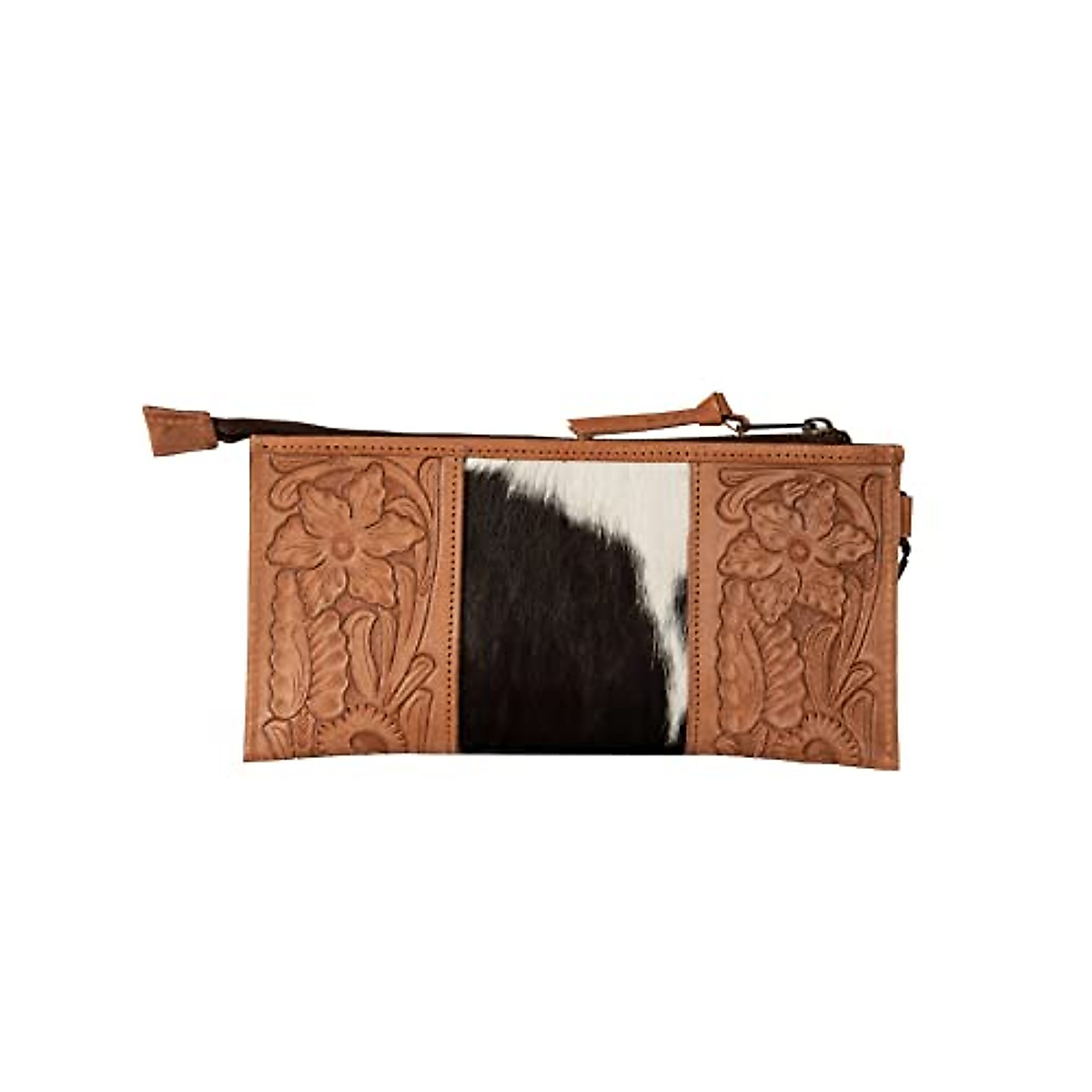 STS Ranchwear Tooled Leather Yipee Kiyay Clutch STS38390