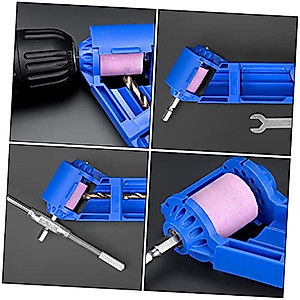 BETOOKY Portable Grinder 1 Set Burr Device Set Electric Tool Diamond Drill Bit Electric Sharpener Drill Bit Sharpening Tool Power Woodwork Drill Grinder Drill Sharpener Polisher