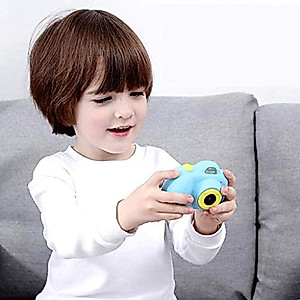 LKYBOA Kids Camera Digital Toys Gift for Years Old Girls LCD Screen Shockproof Silicone Cover Outdoor Play (Color : A)