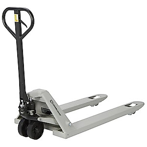 Strongway Pallet Jack Fork Pallet Truck - 63.5in L x 27in W (5500LB Capacity)