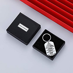 Christmas Gifs for Son Stocking Stuffers from Mom Dad Inspirational Keychain from Stepmother Stepfather Gif to Stepson Always Remember You Are Braver Valentine's Day Graduation Family