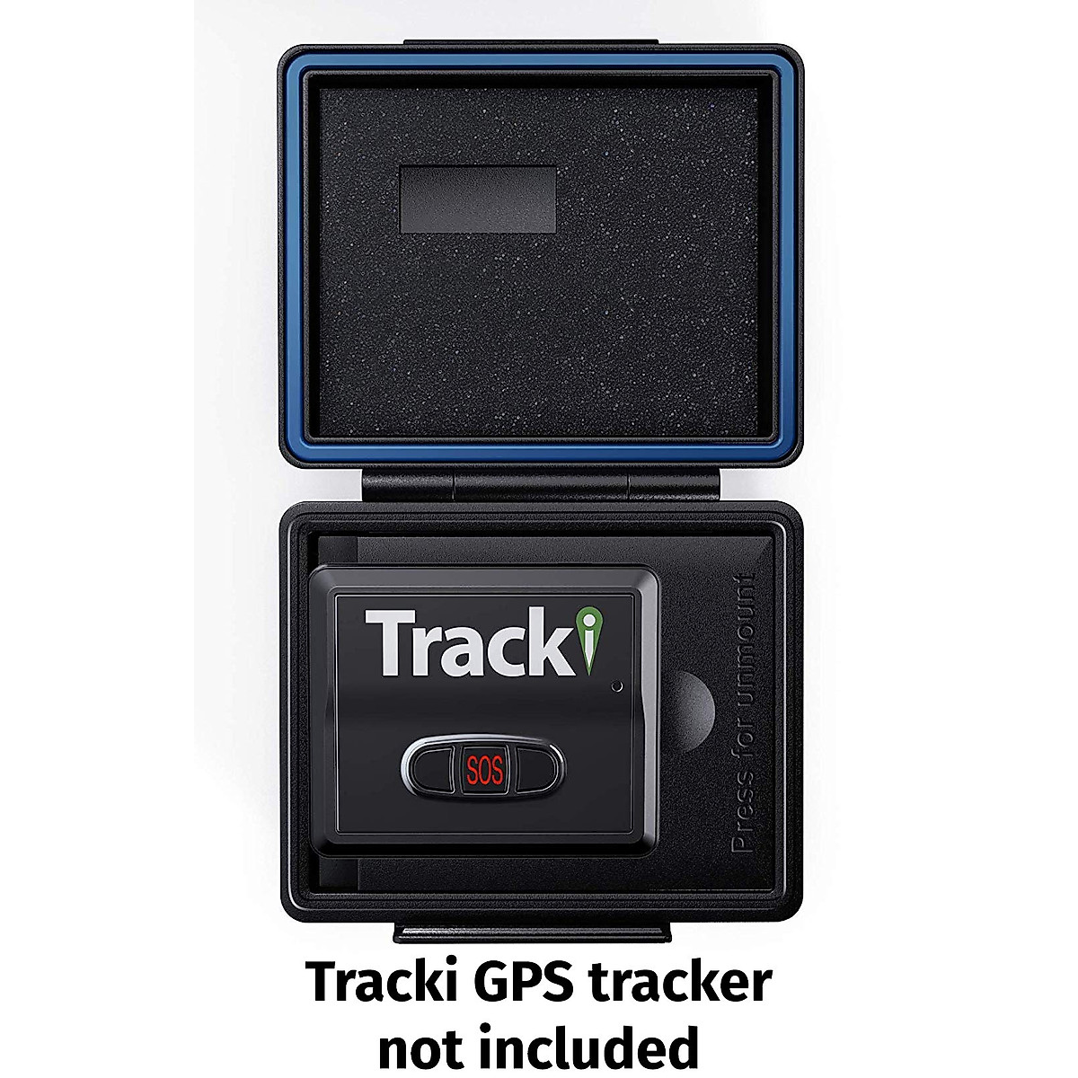 Tracki Magnetic Waterproof mini case box + 3500mAh 6x longer battery life, for GPS trackers for vehicles tracking device for cars real time GPS tracker for vehicles hidden tracking device not included