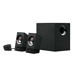 Logitech Z533 2.1 Multimedia Speaker System with Subwoofer, Powerful Sound, Booming Bass, 3.5mm Audio and RCA Inputs, PC/PS/Xbox/TV/Smartphone/Tablet/,Black