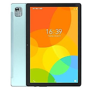 Airshi 10.1in Tablet, Smart Call Tablet Octa Core Processor 1920x1200 Resolution for Studying for Entertainment (Green)