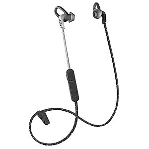 Plantronics BackBeat FIT 305 Sweatproof Sport Earbuds, Wireless Headphones, Black/Grey