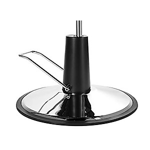 Eastmagic All Purpose Barber Chair Reclining Salon Chair for Hair Stylist Heavy Duty Base Black