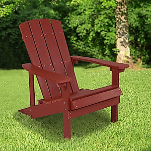 Wycian Dining Chair Seat, Chair Seat Cushion 1PC Red Seat Height 14.5" All-Weather Chair Solid Wood Capacity 350LB 33.50" L 29.50" W 35.00" H for Living Room
