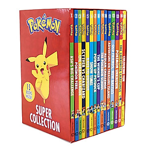 Pokemon Super Collection Series Books 1-15 Box Set
