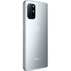 OnePlus 8T+ 5G 12GB(RAM)+256GB 120Hz Display (for T-Mobile) KB2007 Single SIM Smartphone - Lunar Silver (Renewed)