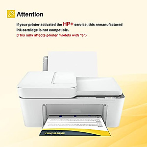 64XL Ink Cartridge Combo Pack High Yield Replacement for HP Ink 64 64 XL for Envy Photo 7858 7855 7155 6255 6252 7120 6232 7158 7164 Envy 7255e 7955e 7958e Tango X Printer (1 Black, 1 Tri-Color)