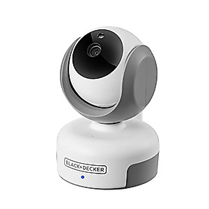 BLACK+DECKER 4.3" Digital Video Baby Monitor with Pan-Tilt-Zoom Camera, Infrared Smooth Video & Motorized Pan/Tilt, Auto Night Vision, and Room Temperature Monitoring, Smooth Motion, Two Way Talk