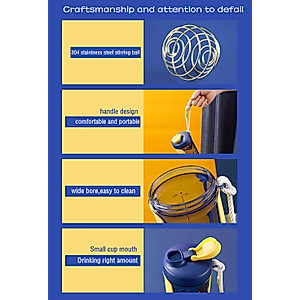 Shaker Bottle Perfect for Protein Shakes and Pre Workout Shaking Cup Protein Powder Milkshake Cup Sports Fitness Water Cup Mixes Protein Shaker Bottle，20-Ounce(Green)