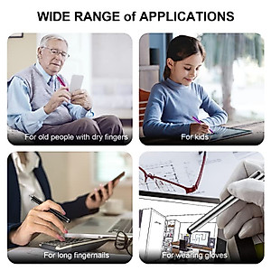 ANYI Stylus Pens for Touch Screens 15 Pcs High Sensitivity Stylus Pen for ipad Capacitive Touch Screen Pen for iPhone Tablets Smartphone