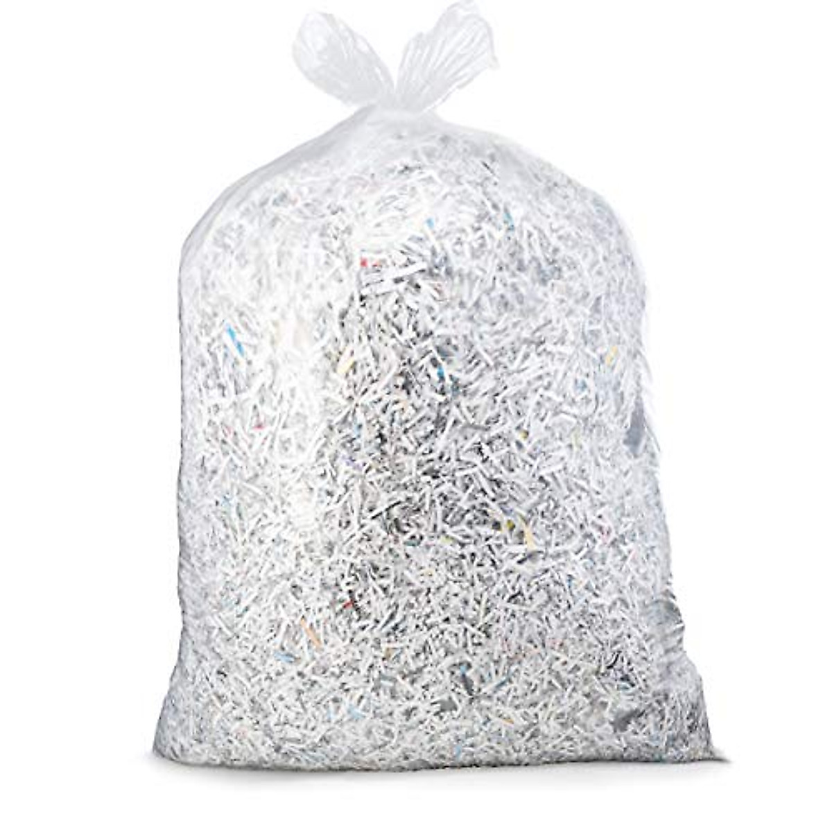 65 Gallon Clear Trash Bags , (50 Bags w/Ties) Clear Recycling Plastic Garbage Bags. 60 Gallon, 64 Gallon, 65 Gallon Trash Bags