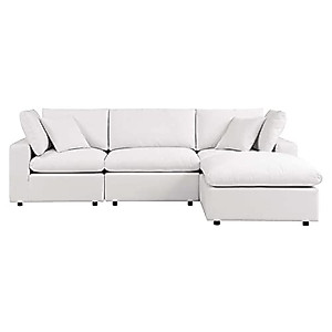 Commix 4-Piece Outdoor Patio Sectional Sofa