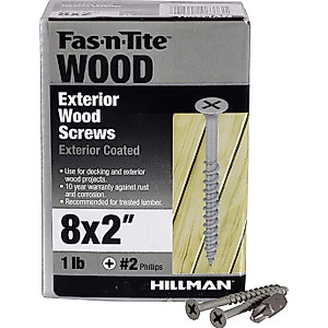 HILLMAN FASTENERS 48384 LB 2x8 Extension PH Wood Screw