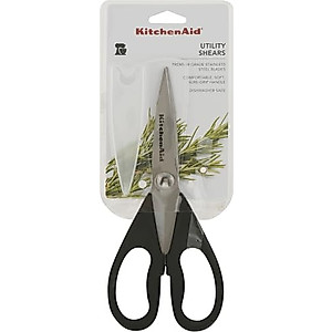 KitchenAid All Purpose Shears with Protective Sheath, One Size, Black